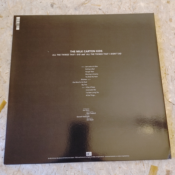 The Milk Carton Kids | Media | The Milk Carton Kids Vinyl Record Album ...